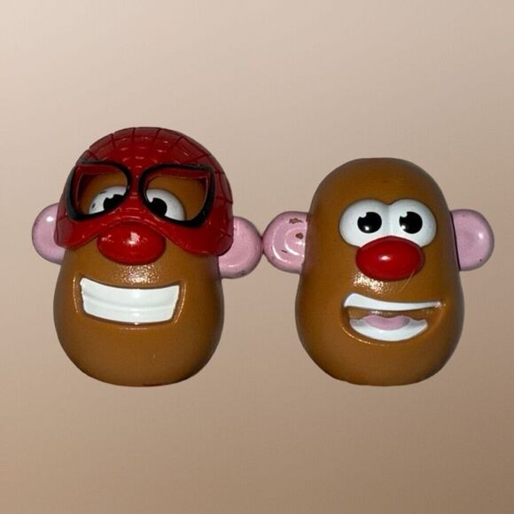 Hasbro | Toys | 2 Hasbromini Mr Potato Head Parts Spiderman Mask 5 ...